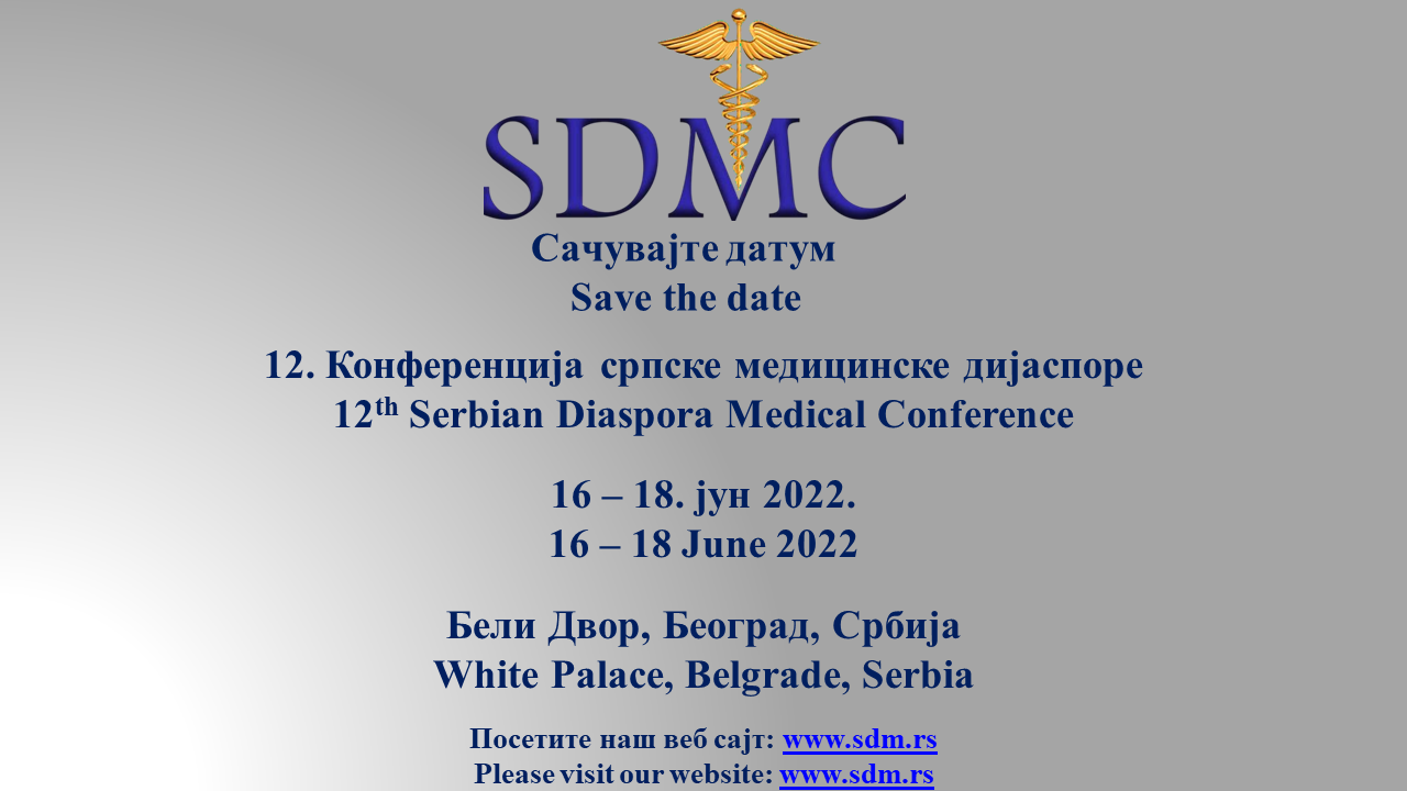 SAVE THE DATE - SDMC 2022, 16-18 JUNE 2022 | Lifeline New York